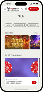 MyCasino Schweiz – Offizielles Online Casino in CHF